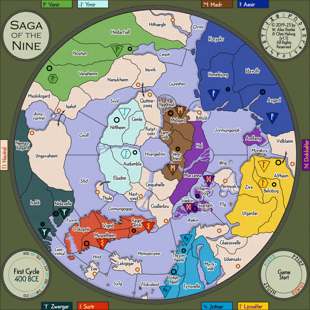 Saga of the Nine: Diplomacy Variant Rules – NoPunIn10Did